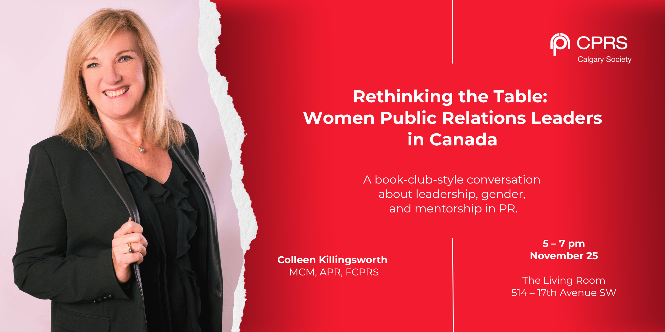 Rethinking the Table: Women Public Relations Leaders in Canada – CPRS Calgary